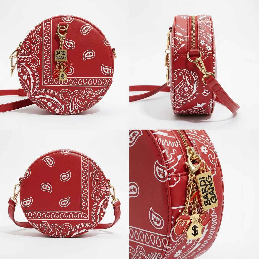 Cardi B Drama Queen Purse & Charm Set | Bardi Gang Tour Merch – Tour ...