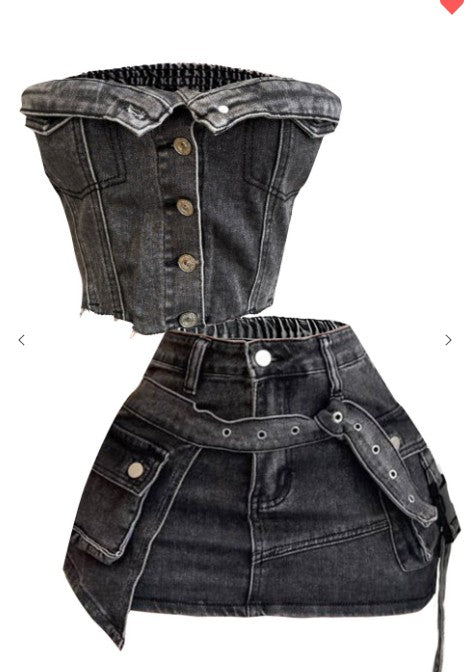 Festival Rebel Denim Set – Tour Ready Trends